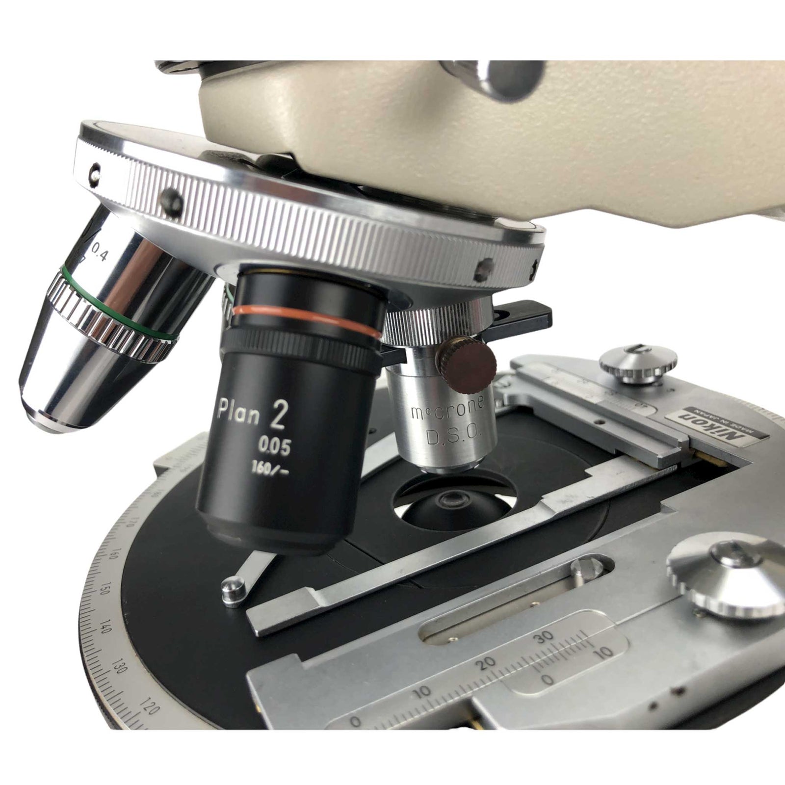Nikon Optiphot Pol Polarizing Dispersion Staining Asbestos Microscope
